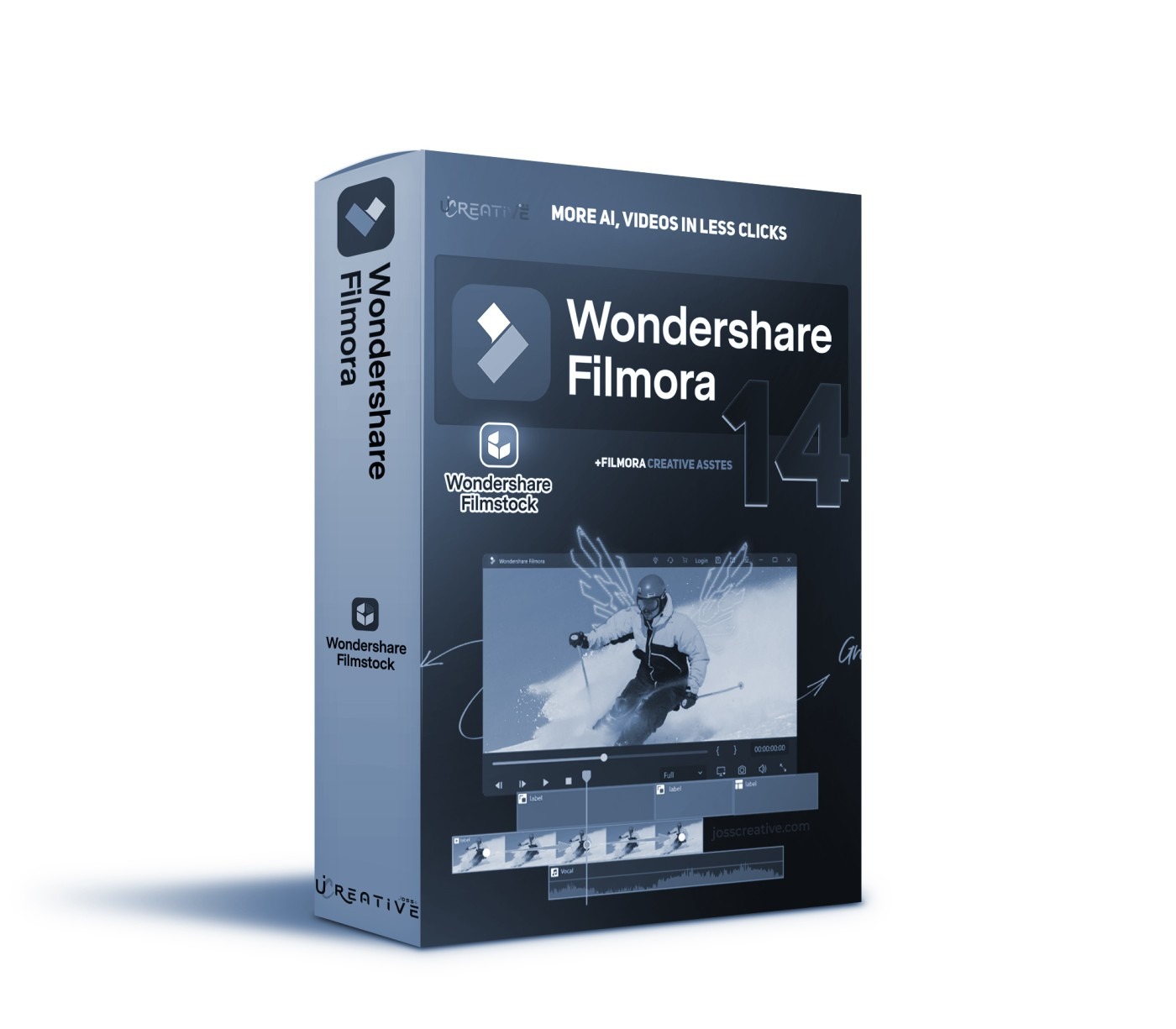 Filmstock+ Filmora 14 Creative Assets